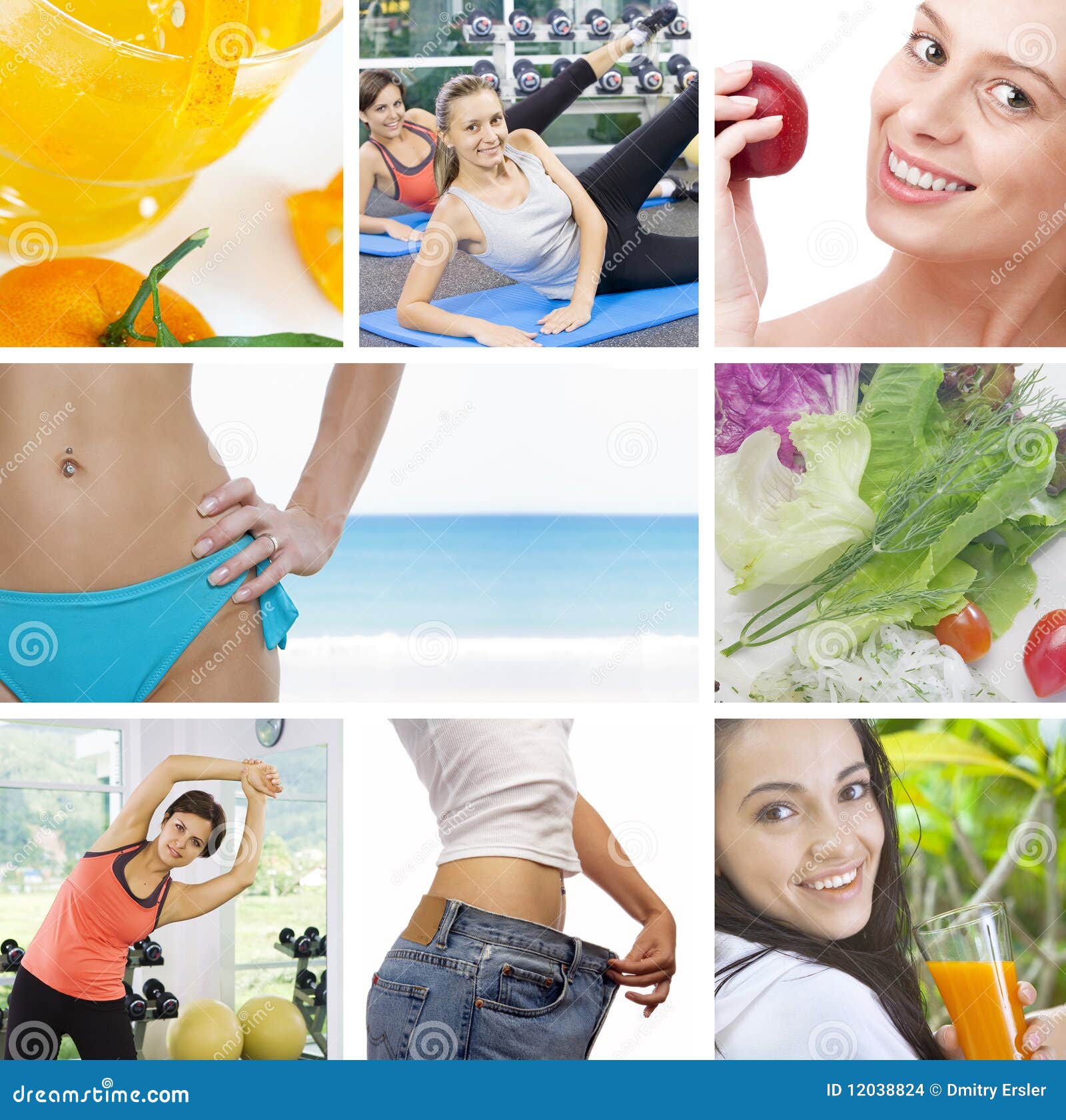 Health collage stock photo. Image of diet, physical, shape - 12038824