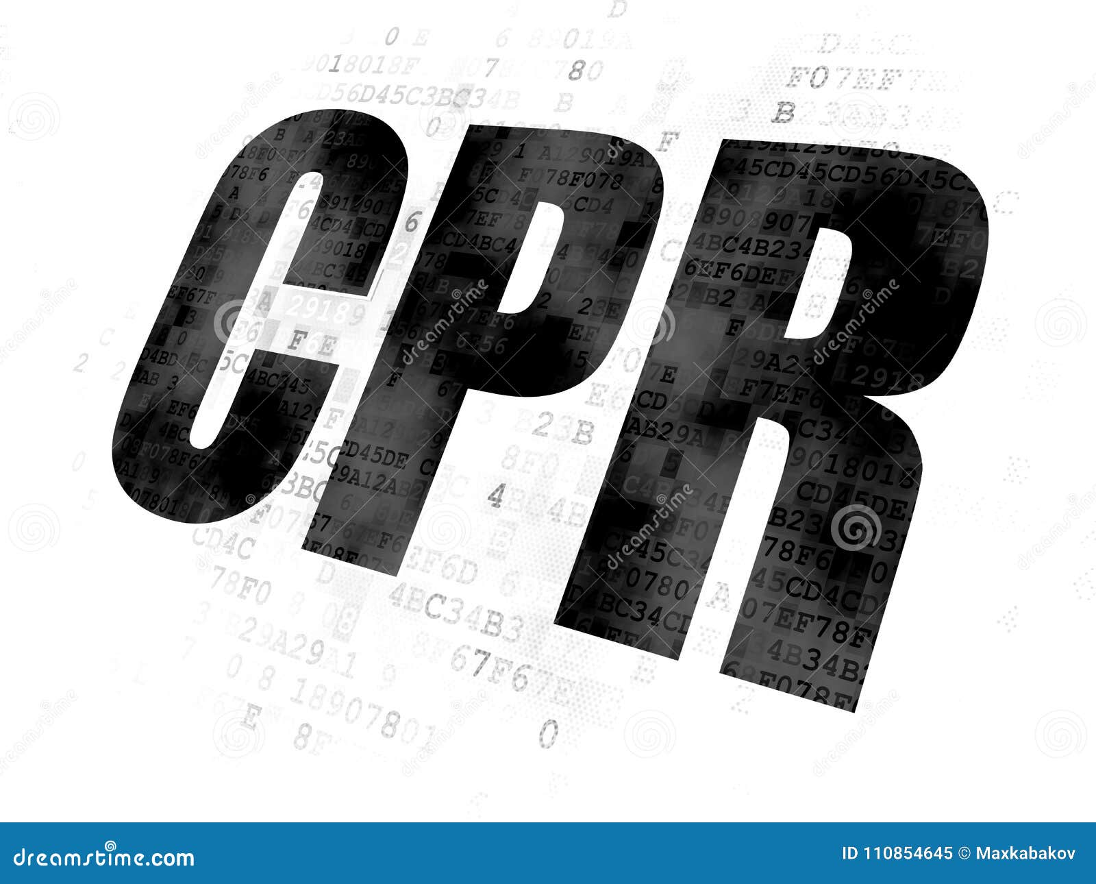Health Concept: CPR on Digital Background Stock Illustration ...