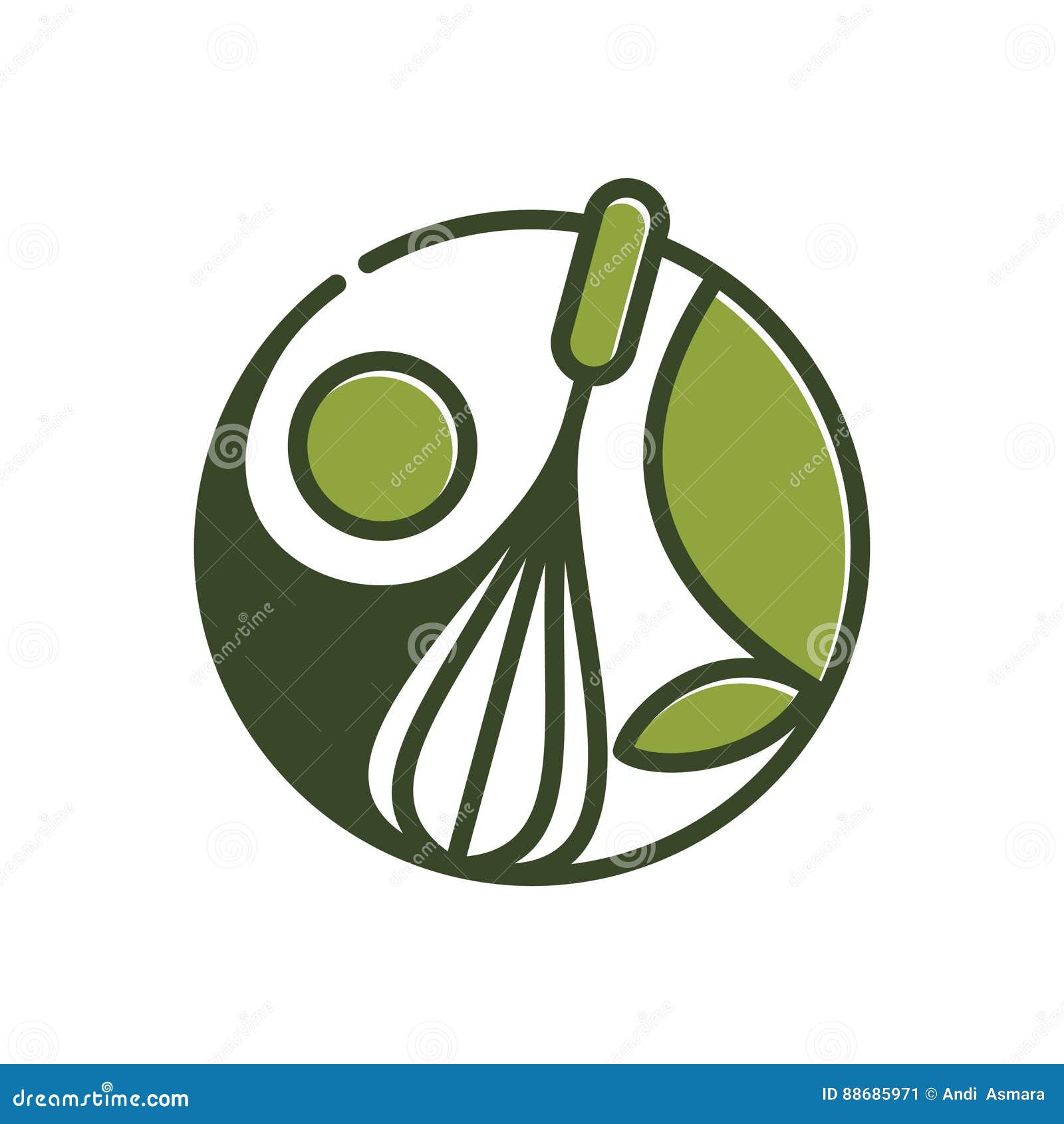 Health Cook stock vector. Illustration of green, healthy - 88685971