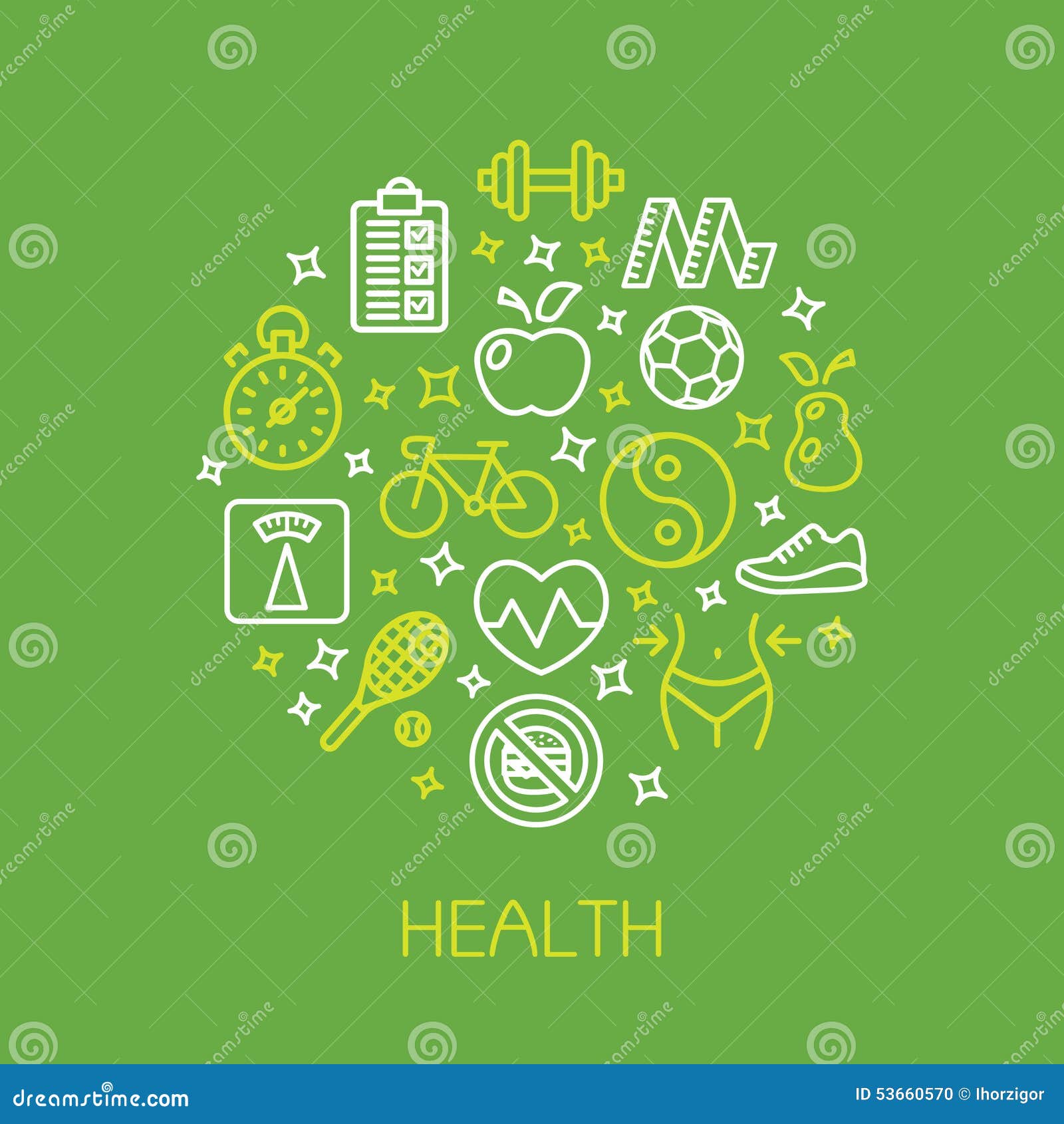 Health design template stock vector. Illustration of activity - 53660570