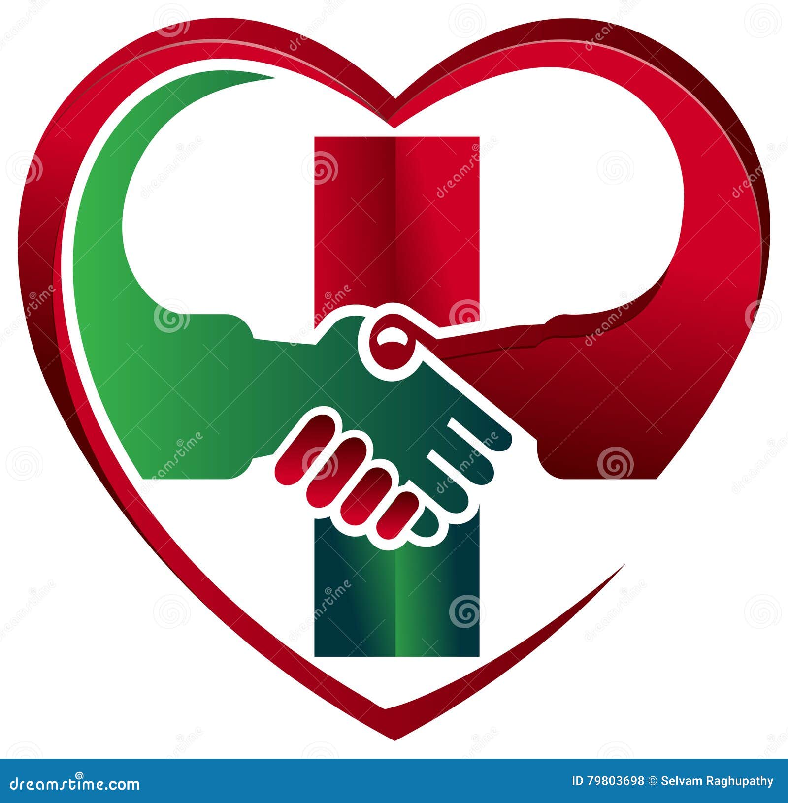 Health help stock vector. Illustration of design, handshake - 79803698