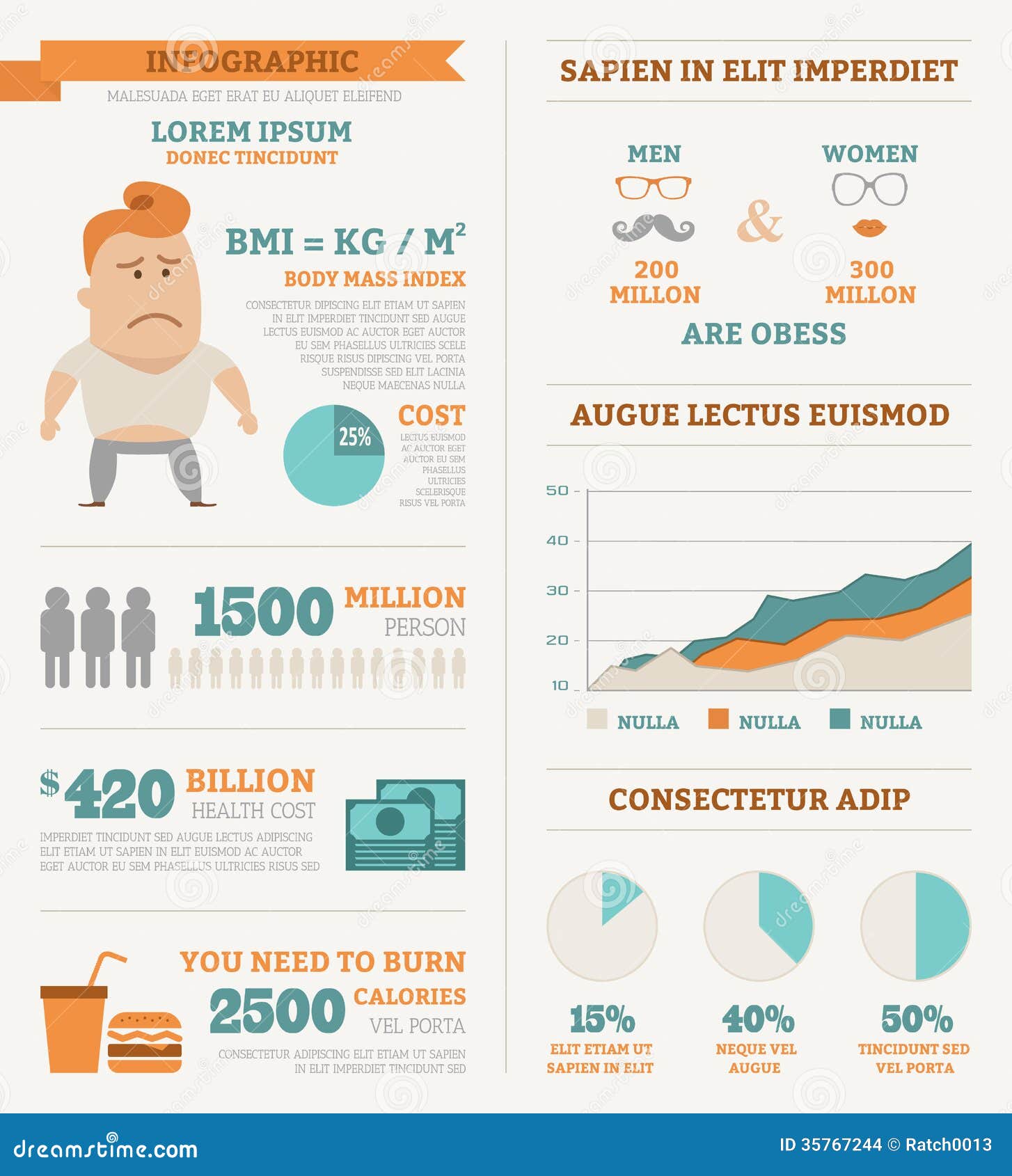 Health Infographics Stock Images - Image: 35767244