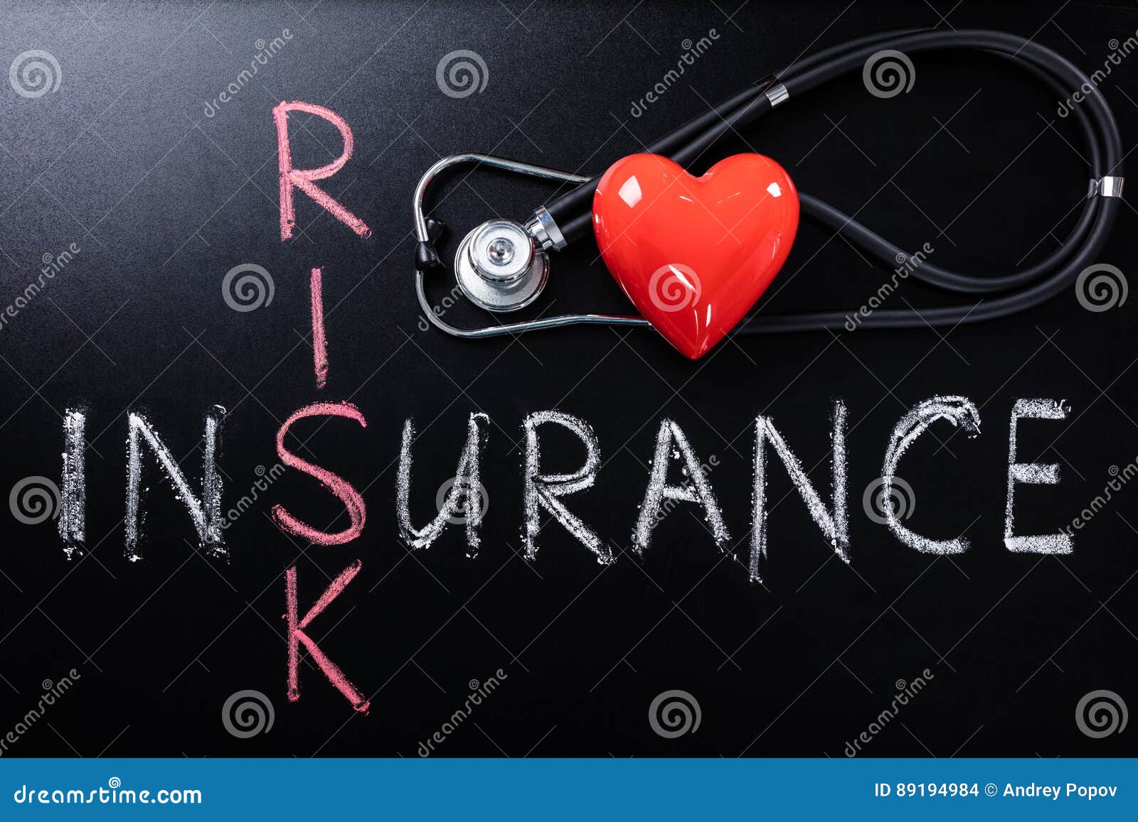 Health Insurance Concept with Risk Factor Stock Photo - Image of health ...