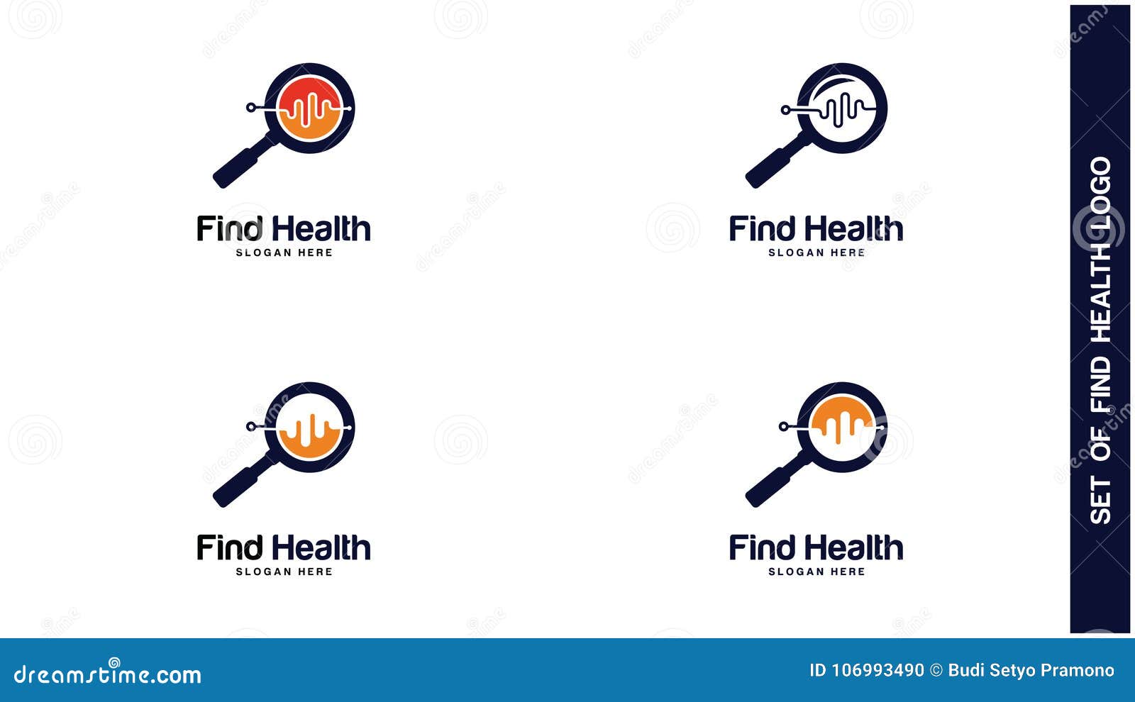 Health Logo Design Concept, Different Types of Health Logos, Simple ...