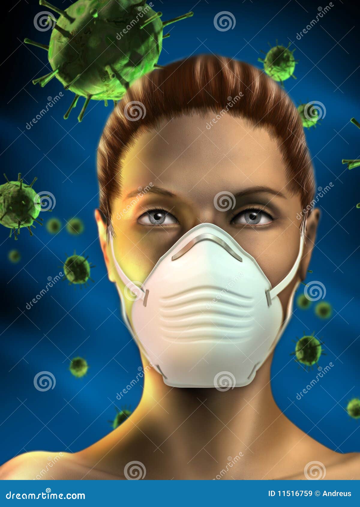 Health mask stock illustration. Illustration of face - 11516759