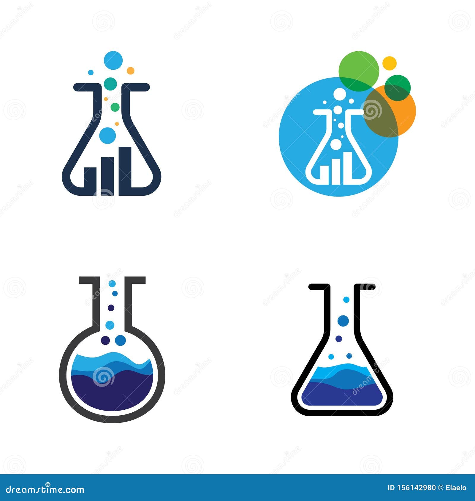 Health Medical Lab Icon Template Stock Vector - Illustration of ...