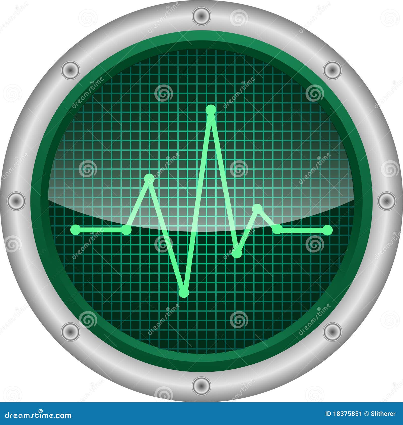 Health monitor stock vector. Illustration of healthcare - 18375851