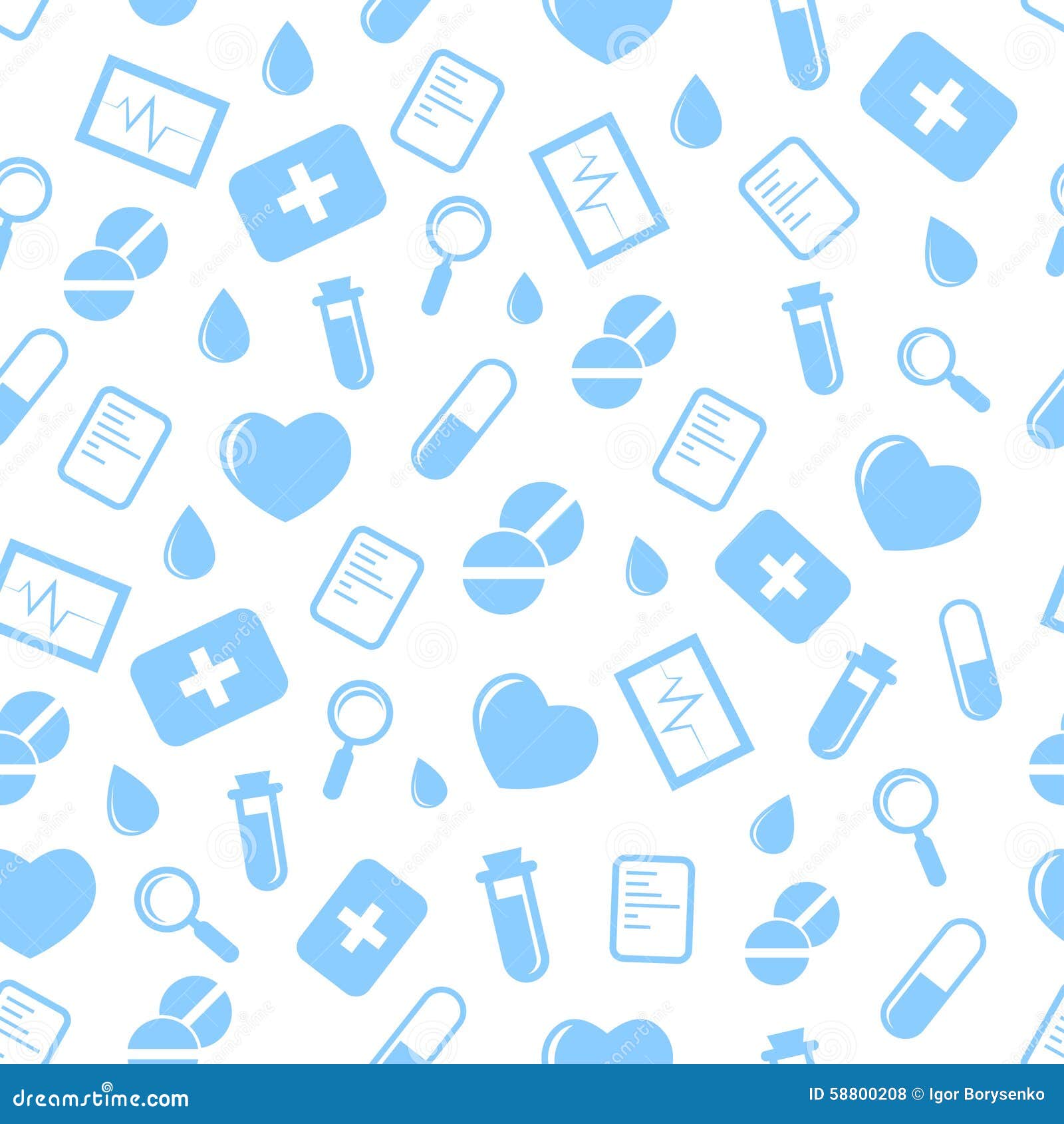 Health pattern stock vector. Illustration of technology - 58800208