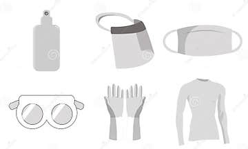 Health Protocol Icon and Logo Stock Illustration - Illustration of body ...