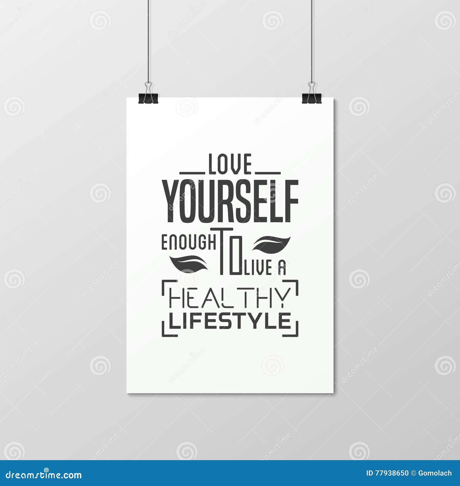 Health Quote Typographical Poster Stock Illustrations – 234 Health ...