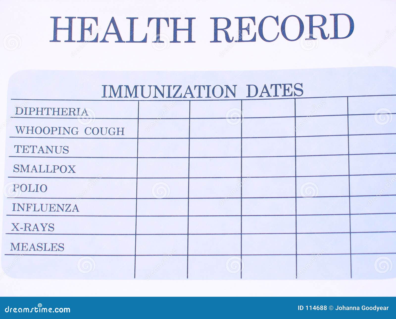 Health Record stock photo. Image of care, ouch, clinic - 114688