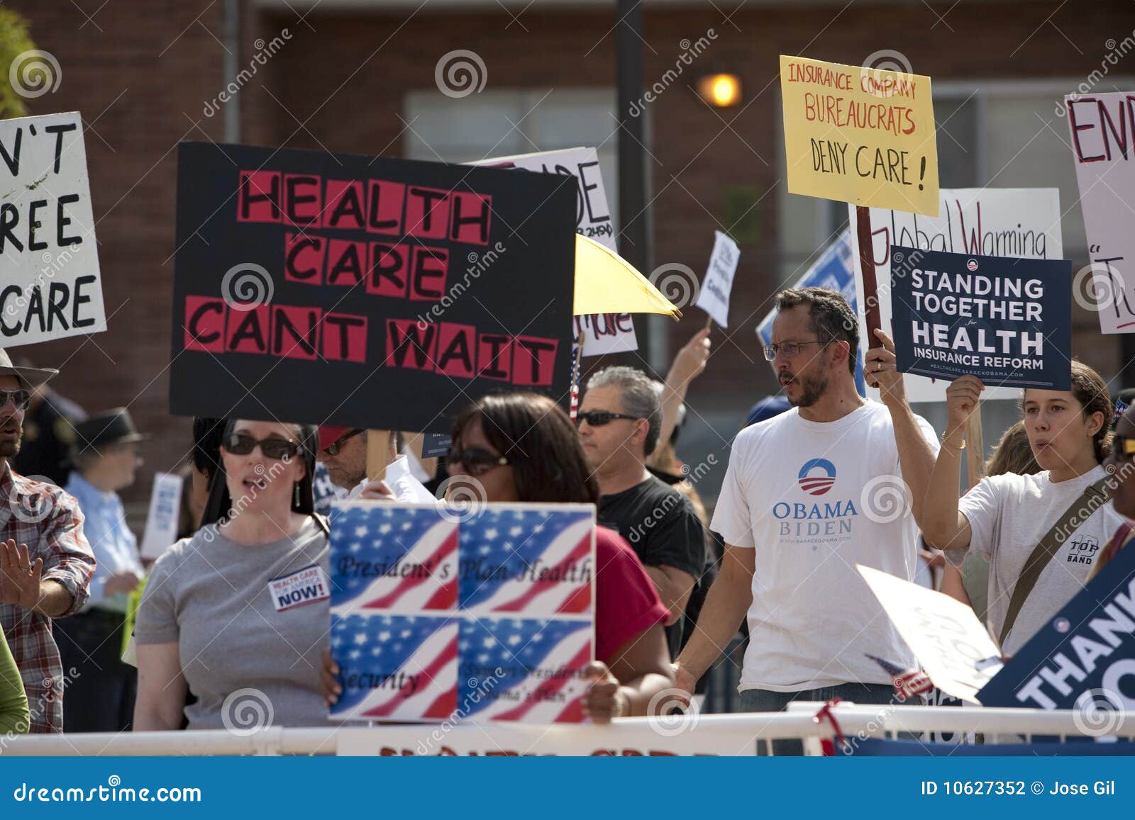 Health Reform Demonstration at UCLA Editorial Photography - Image of ...