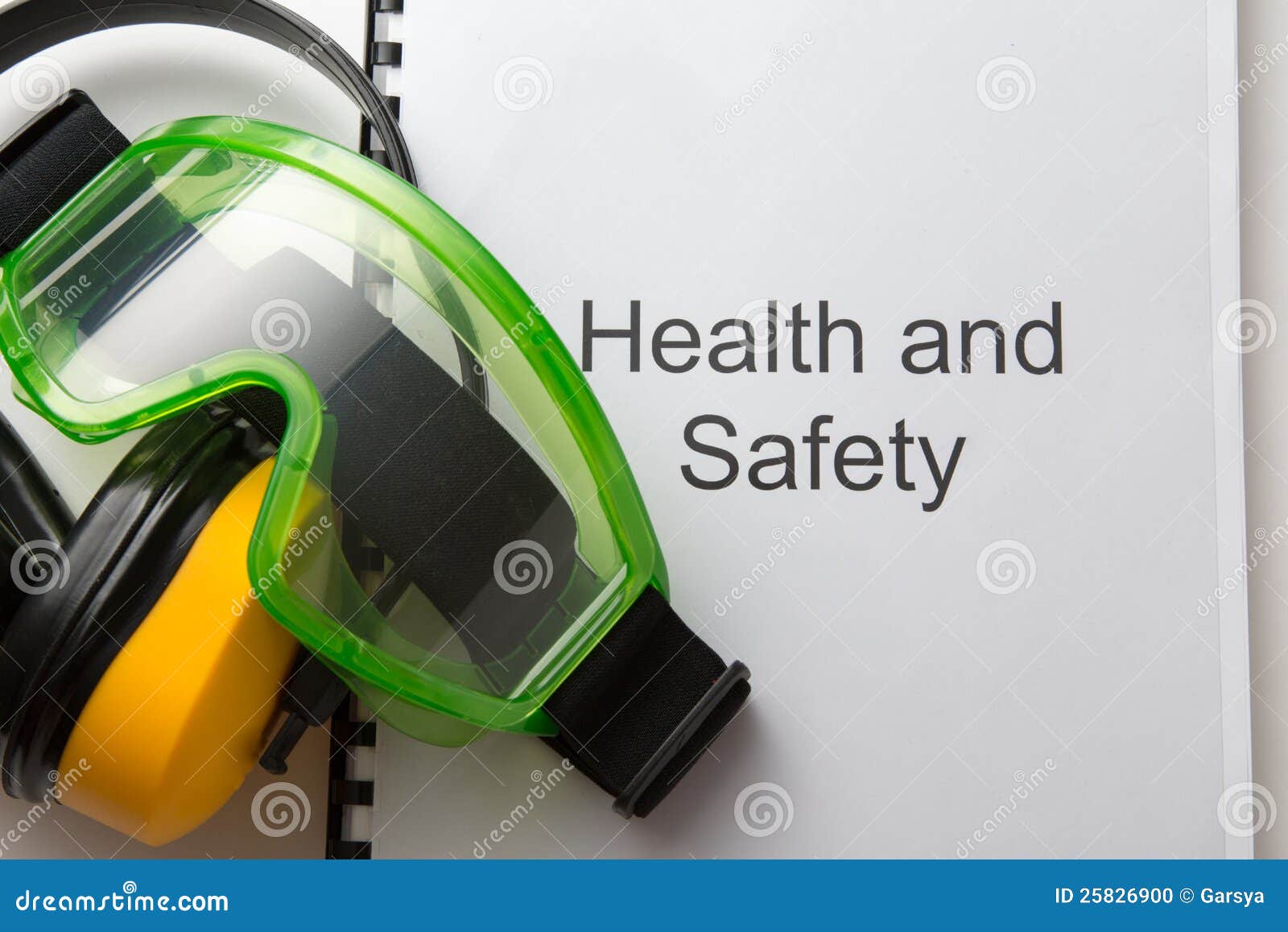 Health and safety register stock photo. Image of business - 25826900