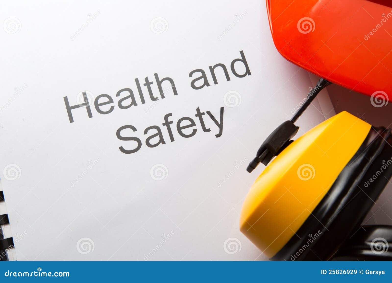 Health and safety register stock image. Image of protection - 25826929