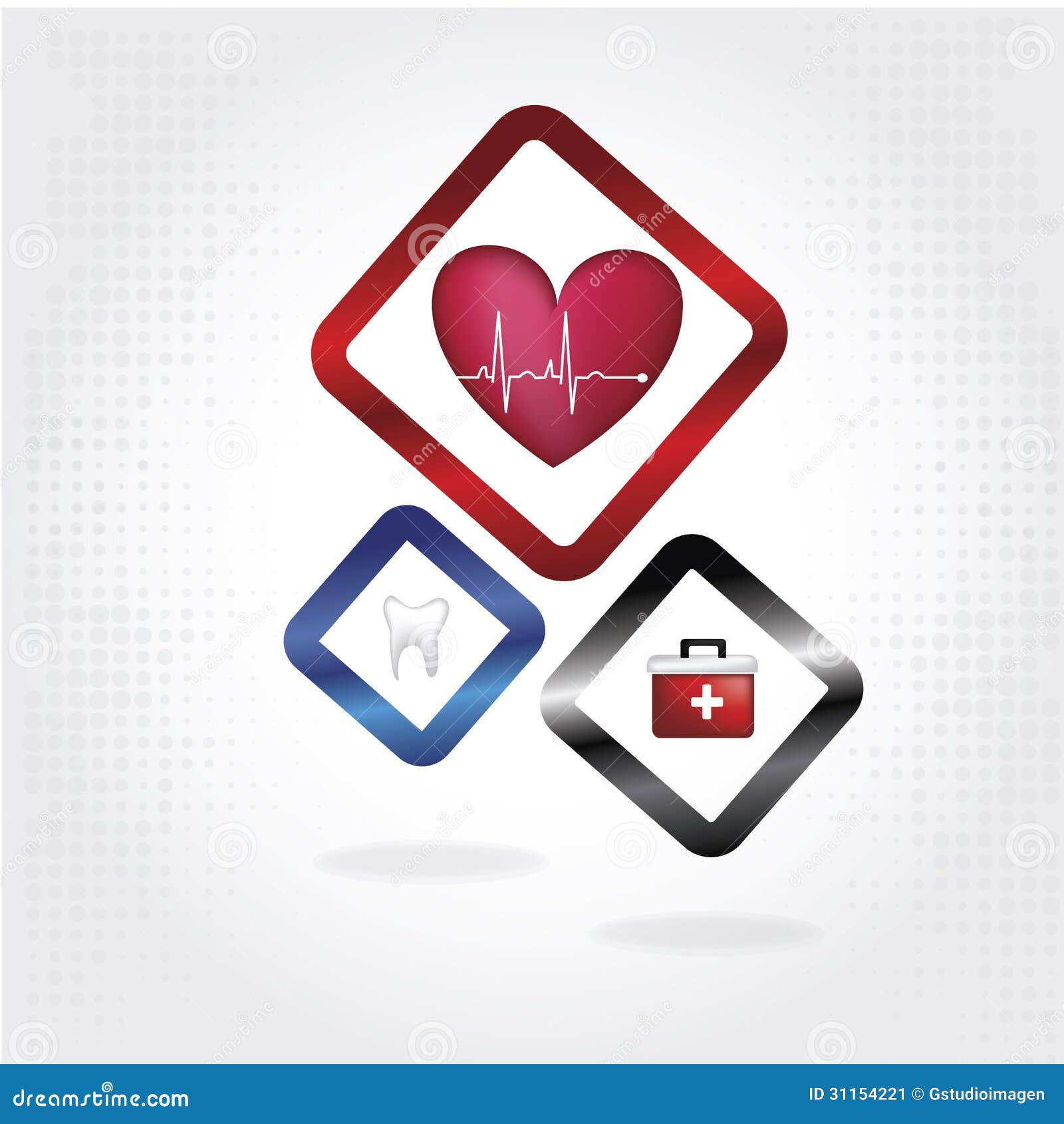 Health signals stock vector. Illustration of artwork - 31154221