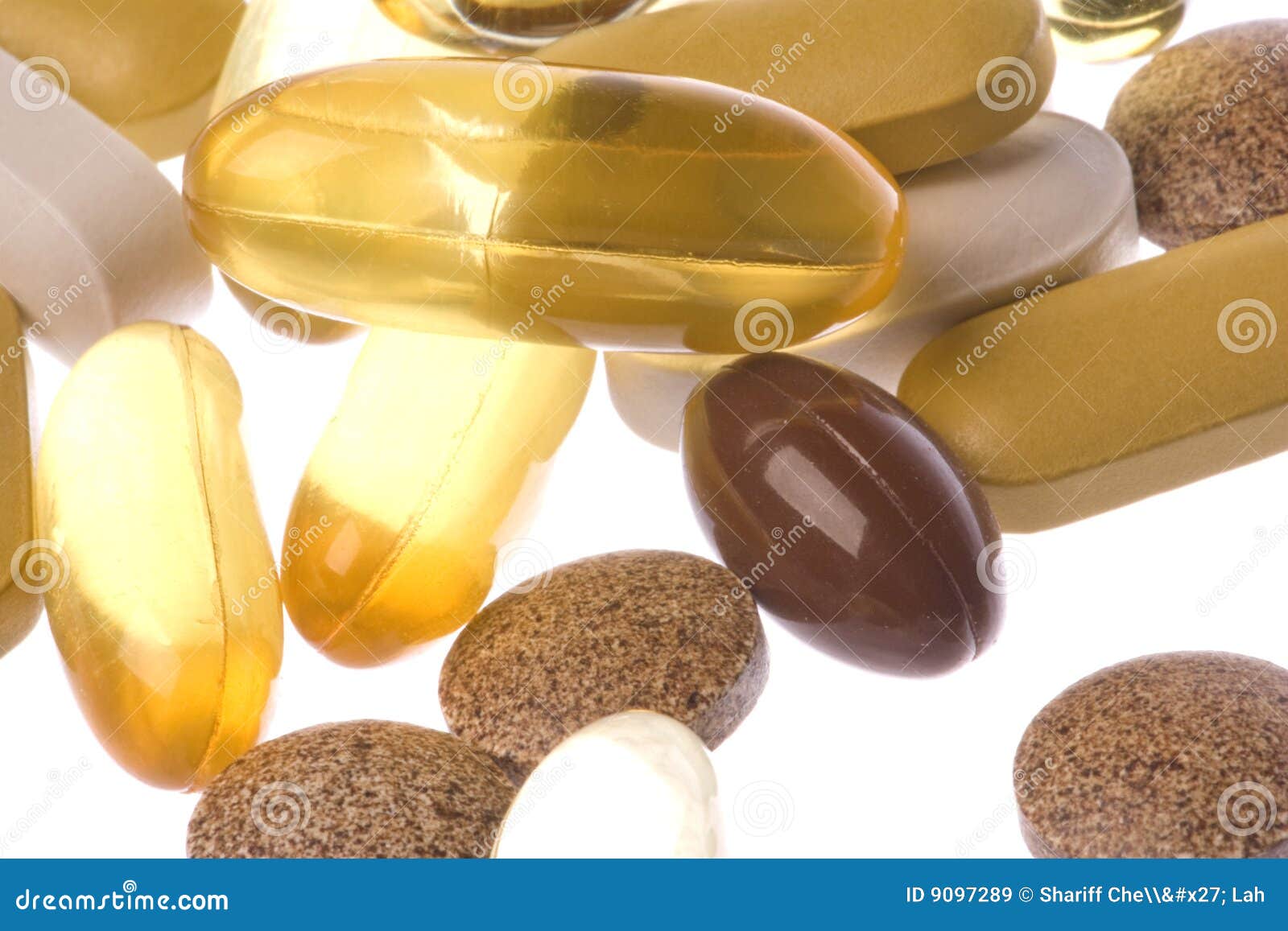 Health Supplements Macro Isolated Stock Image - Image of pharmaceutical ...