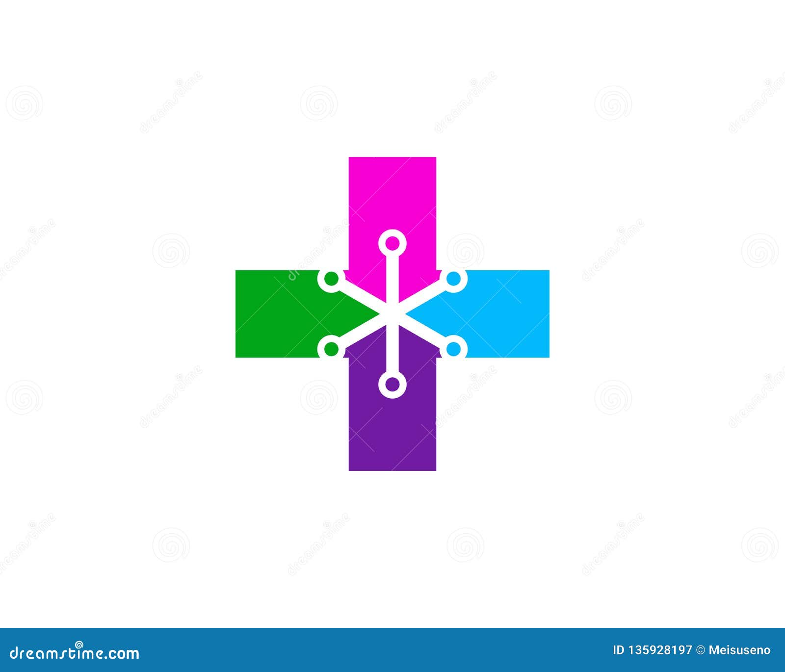 Health Technology Logo Template Stock Vector - Illustration of : 135928197