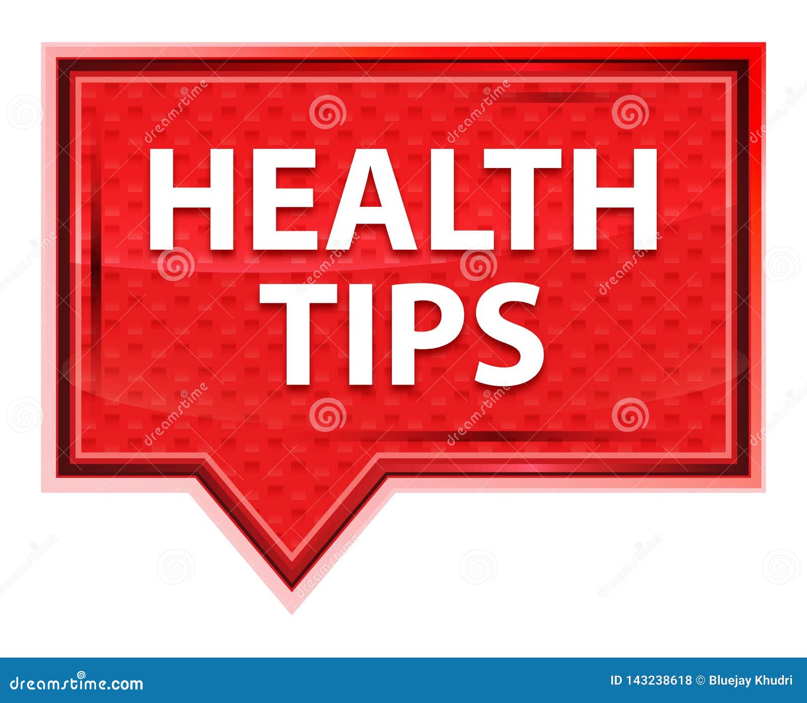 Health Tips Misty Rose Pink Banner Button Stock Illustration ...