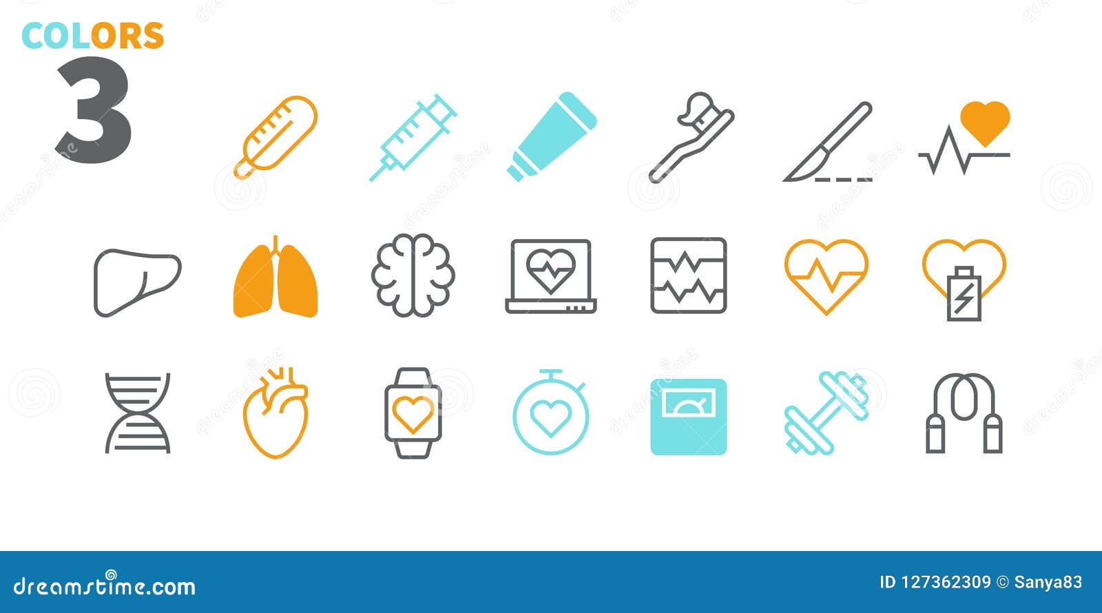 Health UI Pixel Perfect Well-crafted Vector Thin Line Icons 48x48 Ready ...