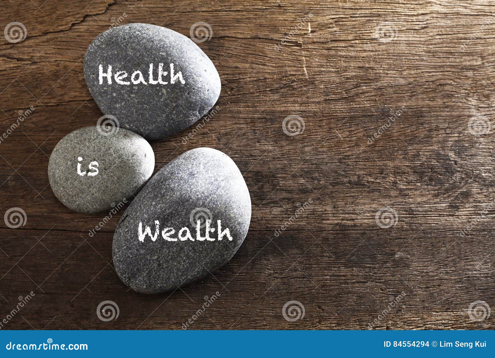 Health is wealth stock photo. Image of text, stone, engraved - 84554294
