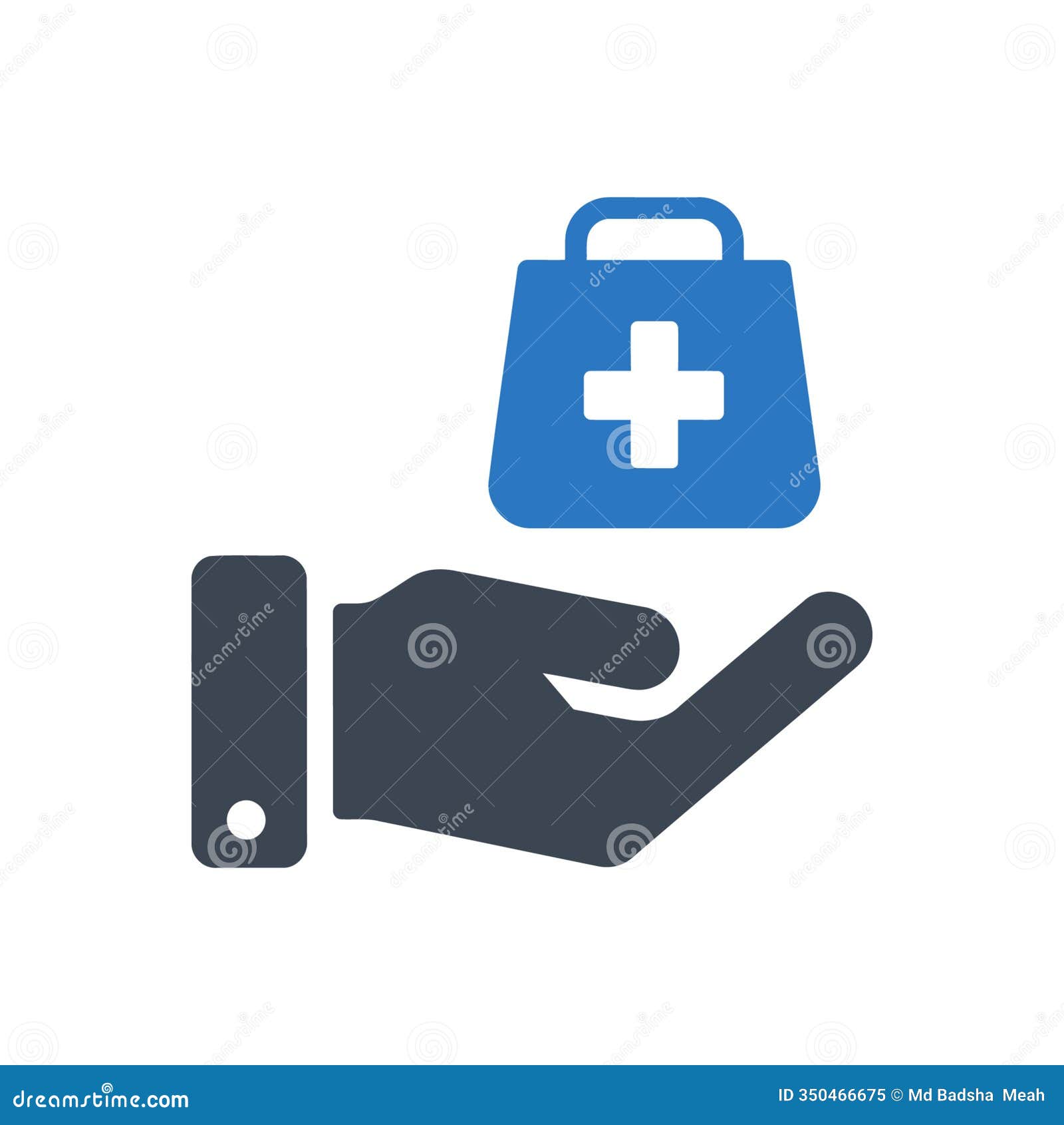 Healthcare Assistance Support Icon Stock Illustration - Illustration of ...