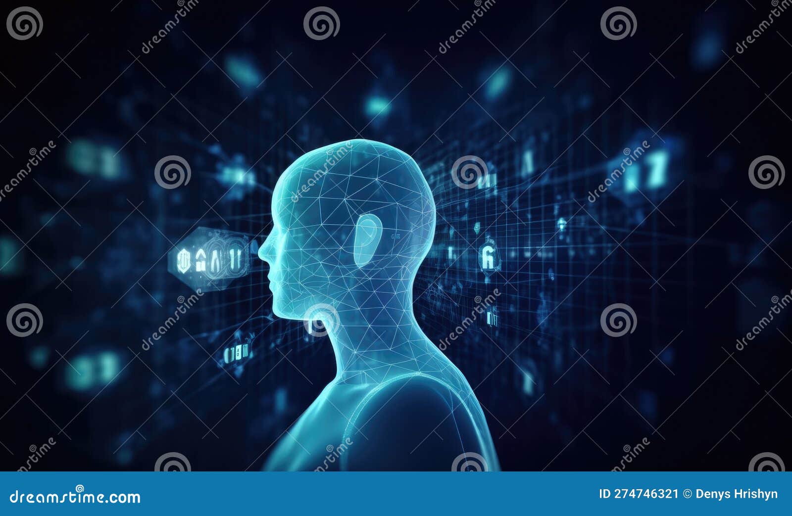 Healthcare Networking with Abstract Medical Background Stock ...