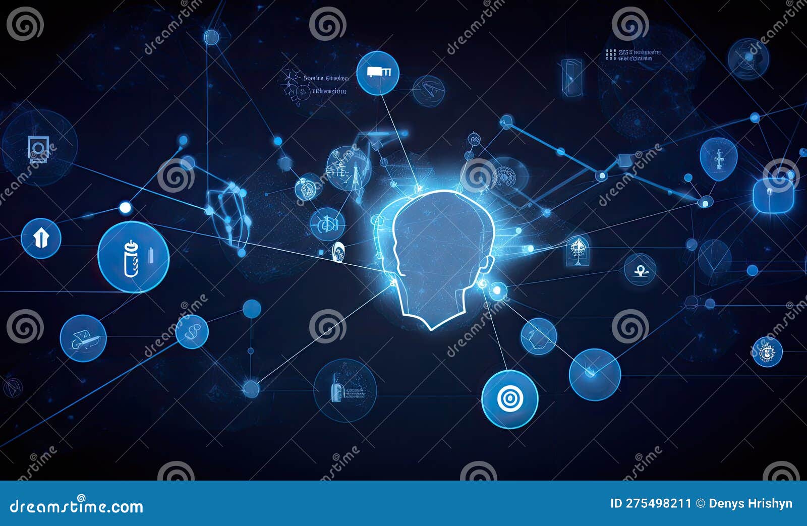 Healthcare Networking with Abstract Medical Background Creating Using ...