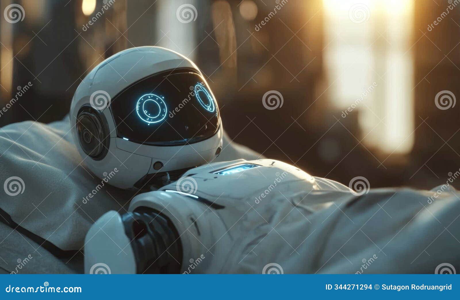 Healthcare Robot Assisting Elderly Patient, Futuristic Caregiving, 3D ... Healthcare Robot Assisting Elderly Patient, Futuristic Caregiving, 3D ...