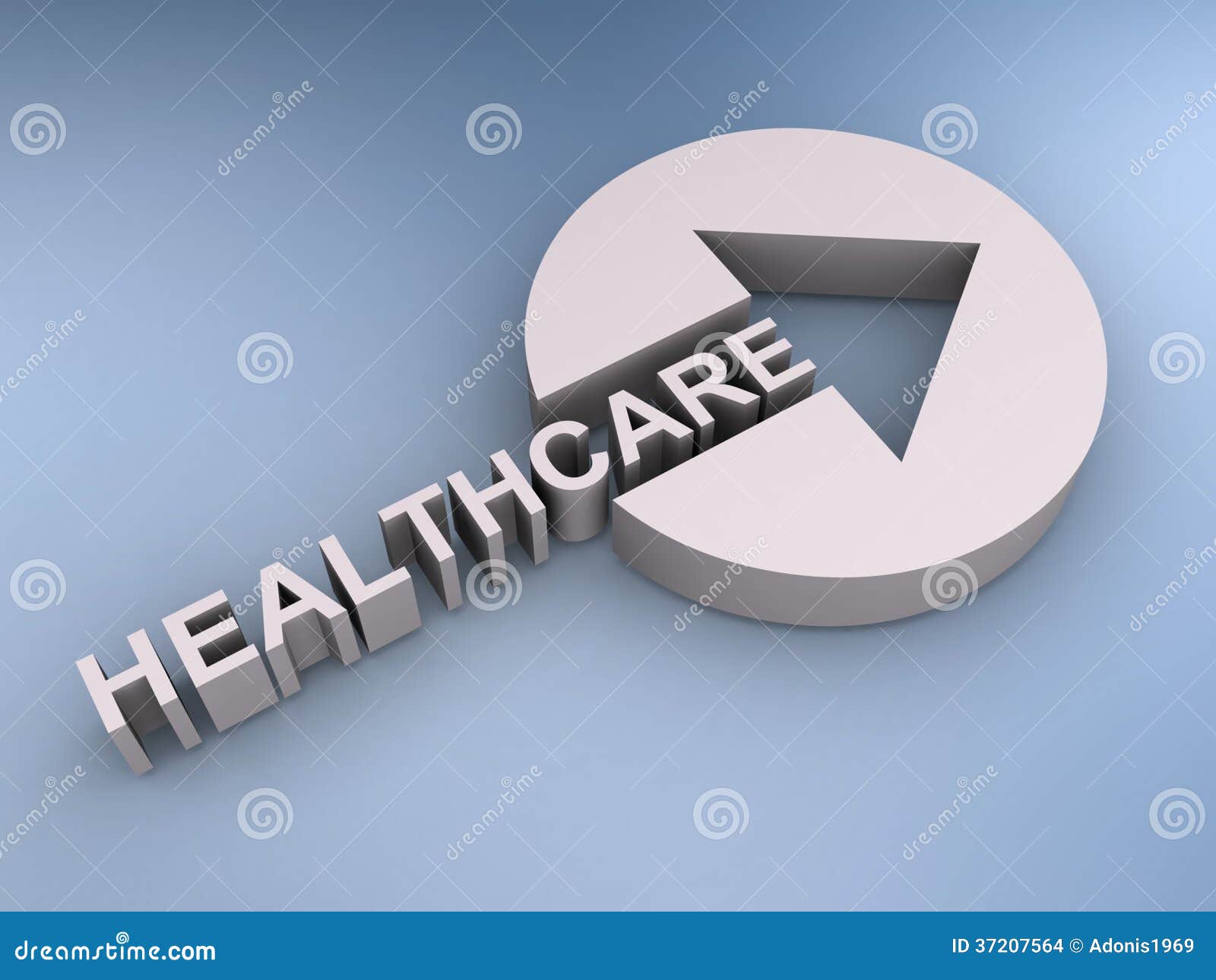 Healthcare sign stock illustration. Illustration of word - 37207564
