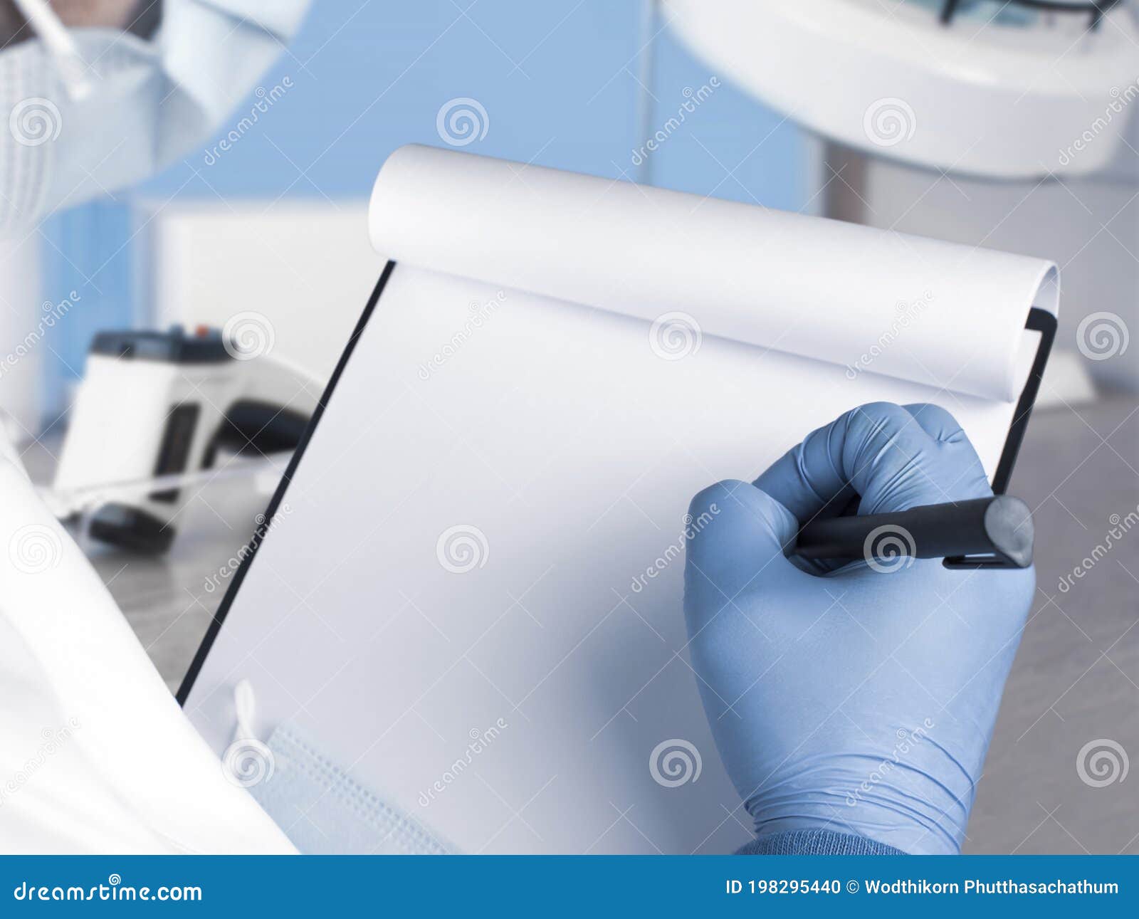 Healthcare Workers are Taking Notes on the Notes Stock Photo - Image of ...