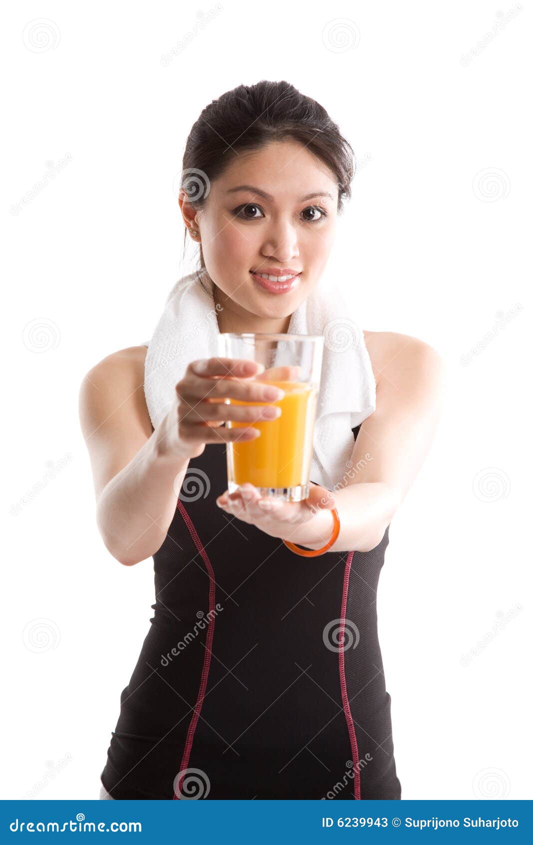 Healthy asian girl stock image. Image of body, exercise - 6239943