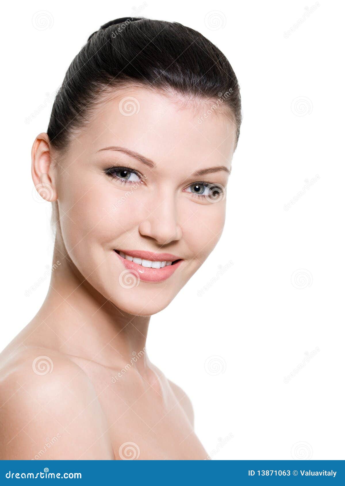 Healthy beautiful face stock image. Image of adult, calm - 13871063