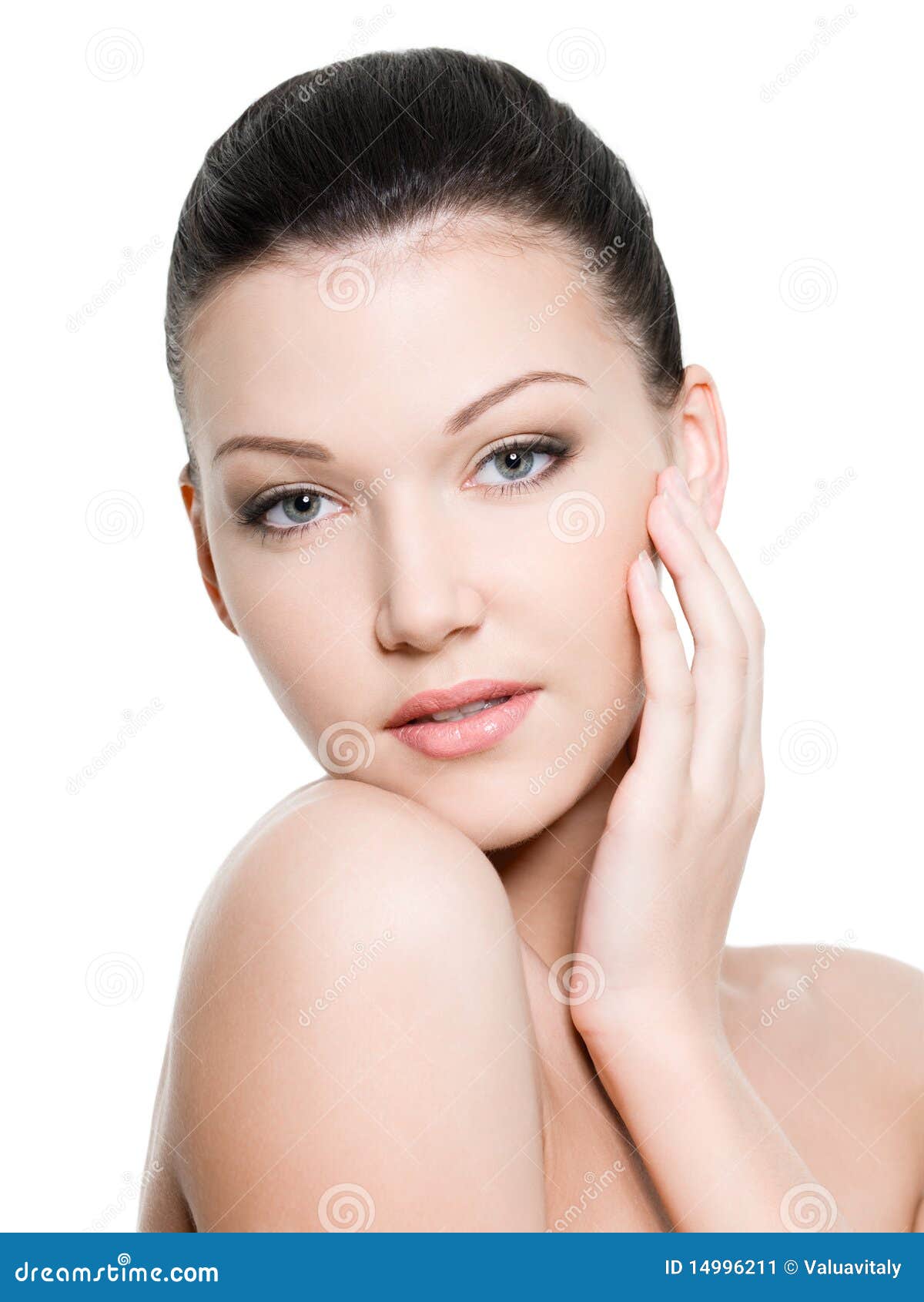 Healthy beautiful face stock image. Image of cleanliness - 14996211