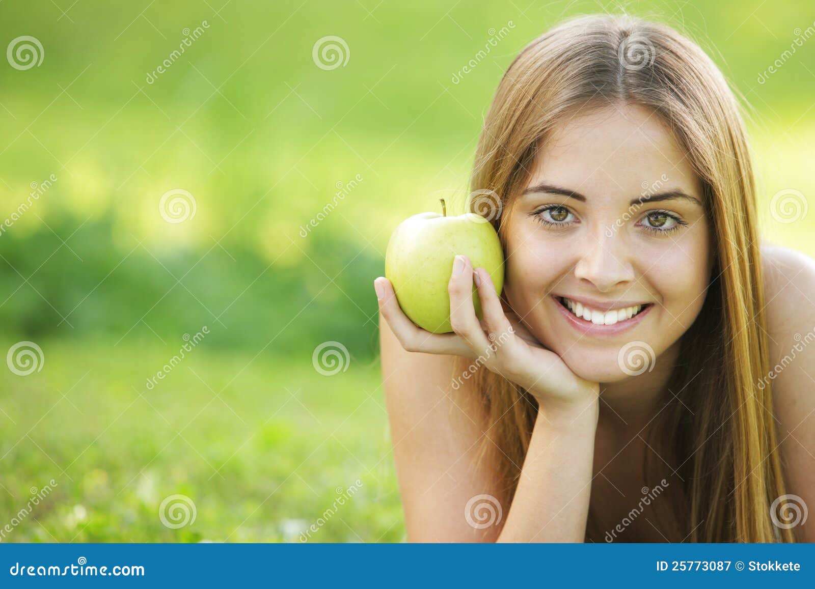 Healthy and beautiful girl stock image. Image of lifestyle - 25773087