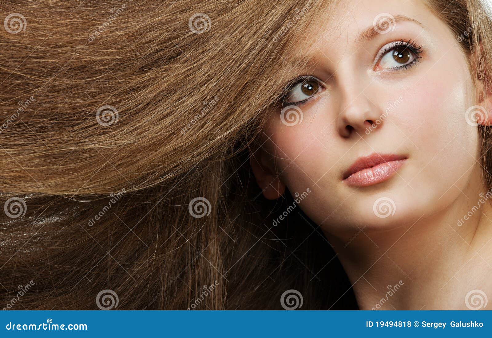 Healthy Beautiful Long Hair Royalty Free Stock Photos - Image: 19494818
