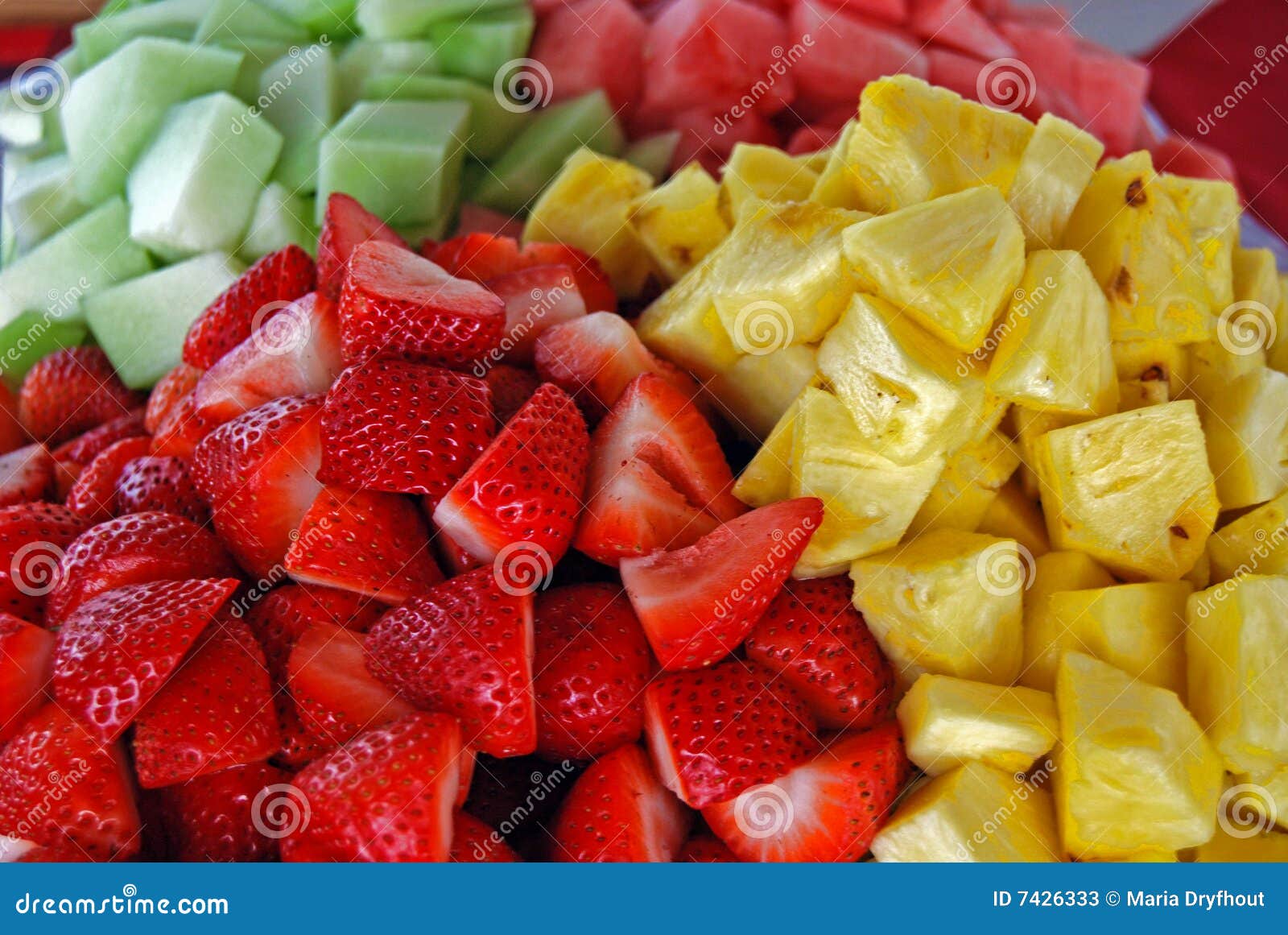 Healthy Bites stock image. Image of fitness, pineapple - 7426333
