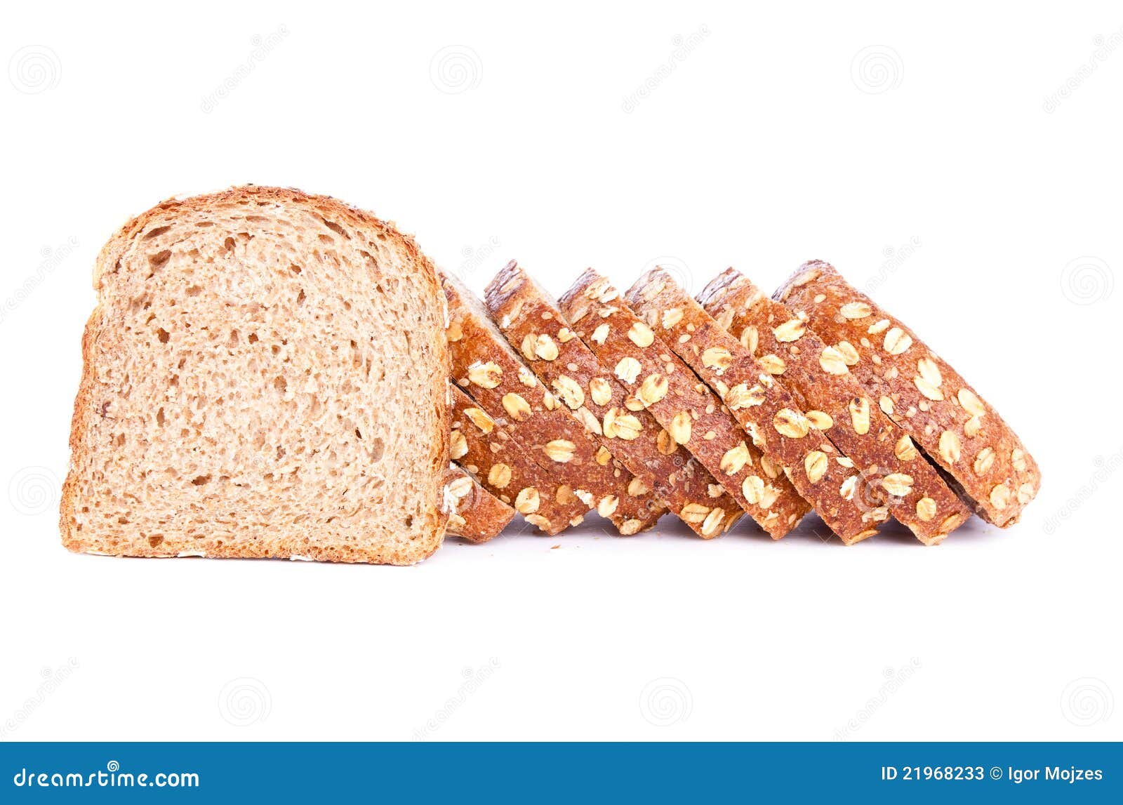 Healthy bran bread stock image. Image of background, morning - 21968233