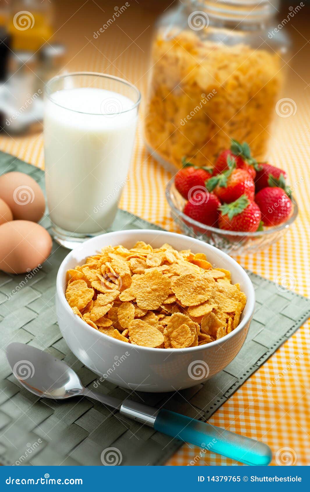 Healthy Breakfast. Color Palette Swatches Royalty-Free Stock Image ...