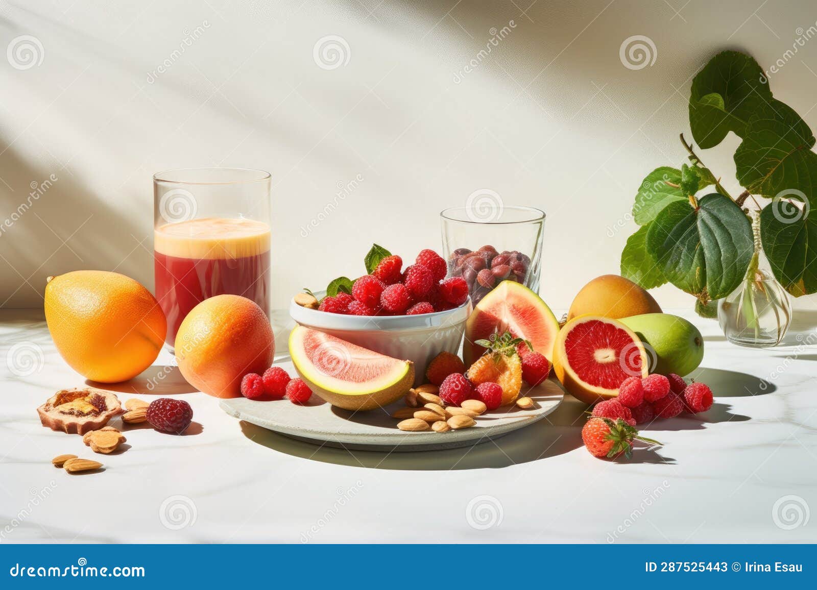 Healthy Breakfast. the Concept of Clean Proper Nutrition Stock ...