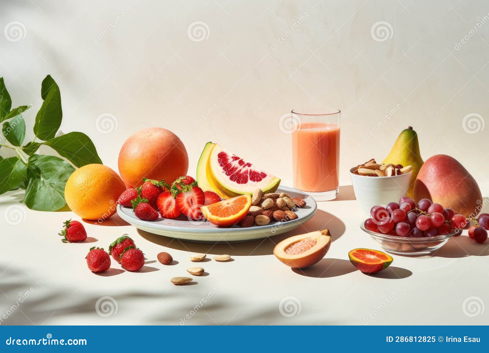 Healthy Breakfast. the Concept of Clean Proper Nutrition Stock Image ...