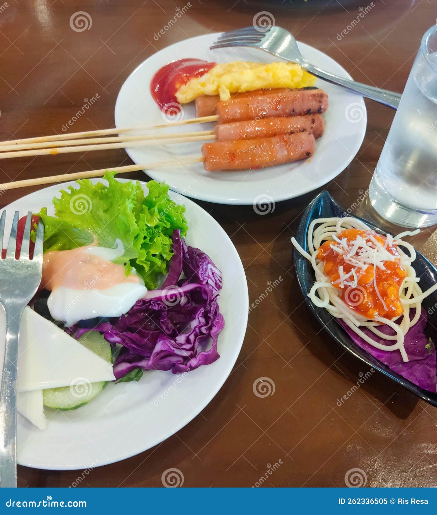 Healthy Breakfast Menu without Rice Stock Image - Image of lunch ...