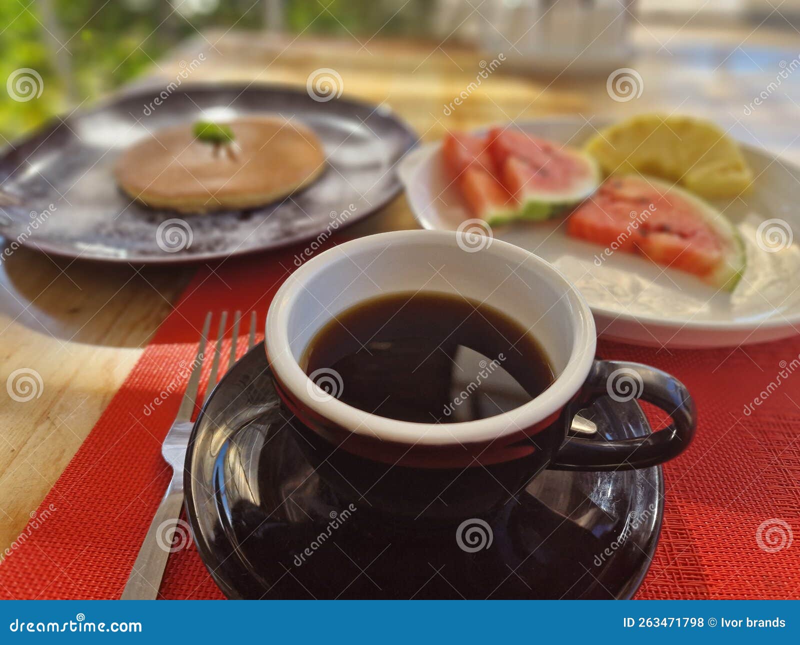 A Healthy Breakfast in the Philippines Stock Photo - Image of brunch ...
