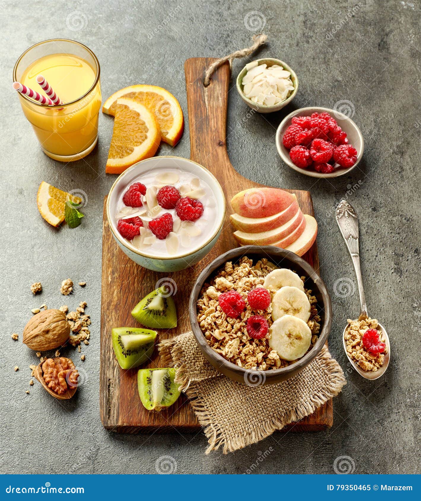 Healthy breakfast products stock image. Image of still - 79350465