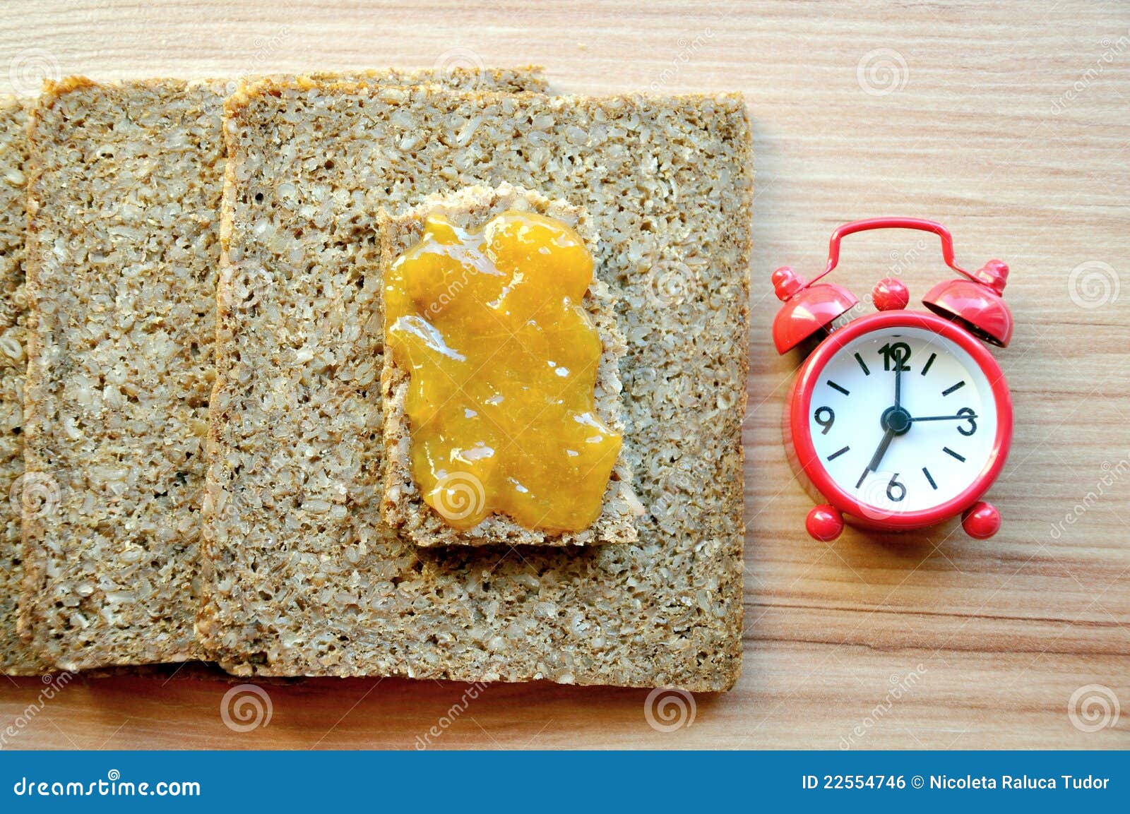 Healthy Breakfast Time Concept Stock Photo - Image of canning, food ...