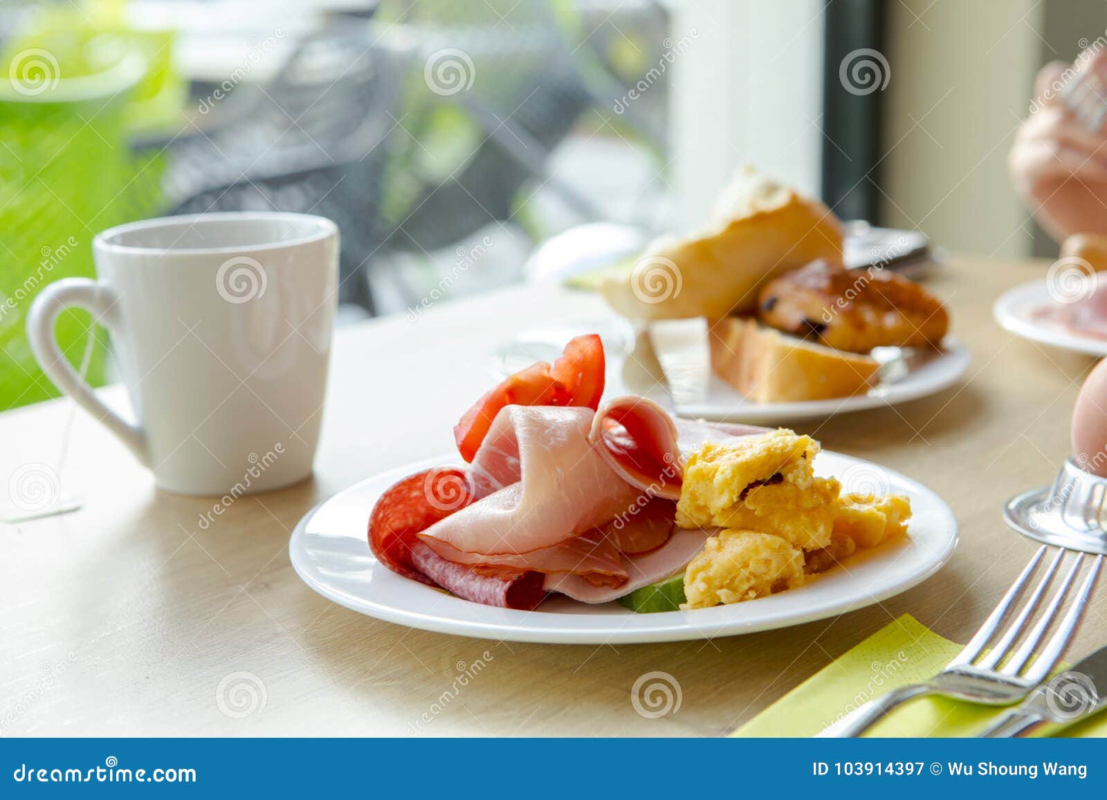 Healthy Breakfast, Western Breakfast, Stock Image - Image of people ...