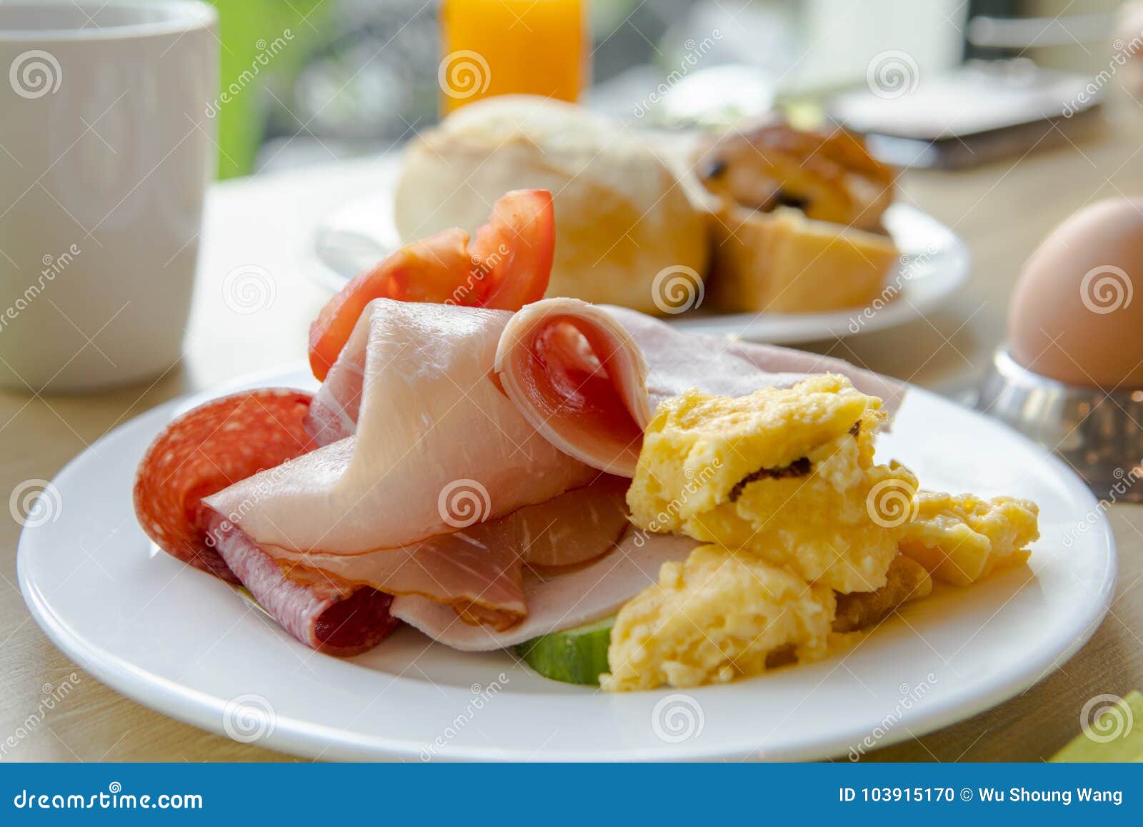 Healthy Breakfast, Western Breakfast, Stock Photo - Image of dieting ...