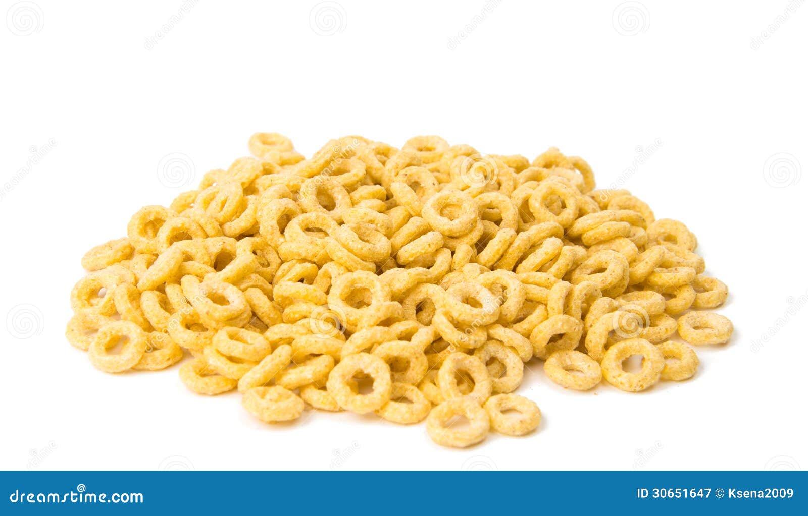 Healthy cereal rings stock image. Image of fast, corn - 30651647