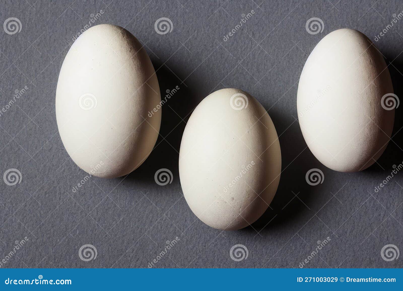Healthy Chicken Eggs with Light Smooth Shell Stock Image - Image of ...