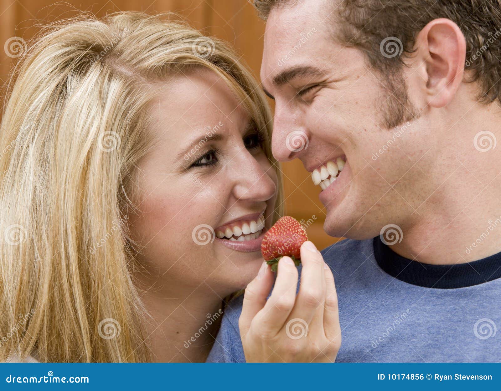 Healthy Couple stock photo. Image of love, couple, feed - 10174856