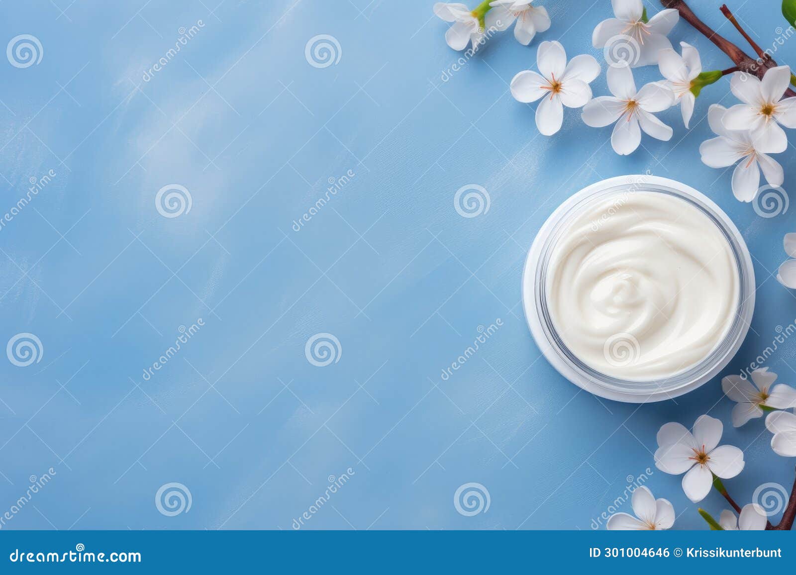 Healthy Cream Close Up AI Generated Stock Illustration - Illustration ...